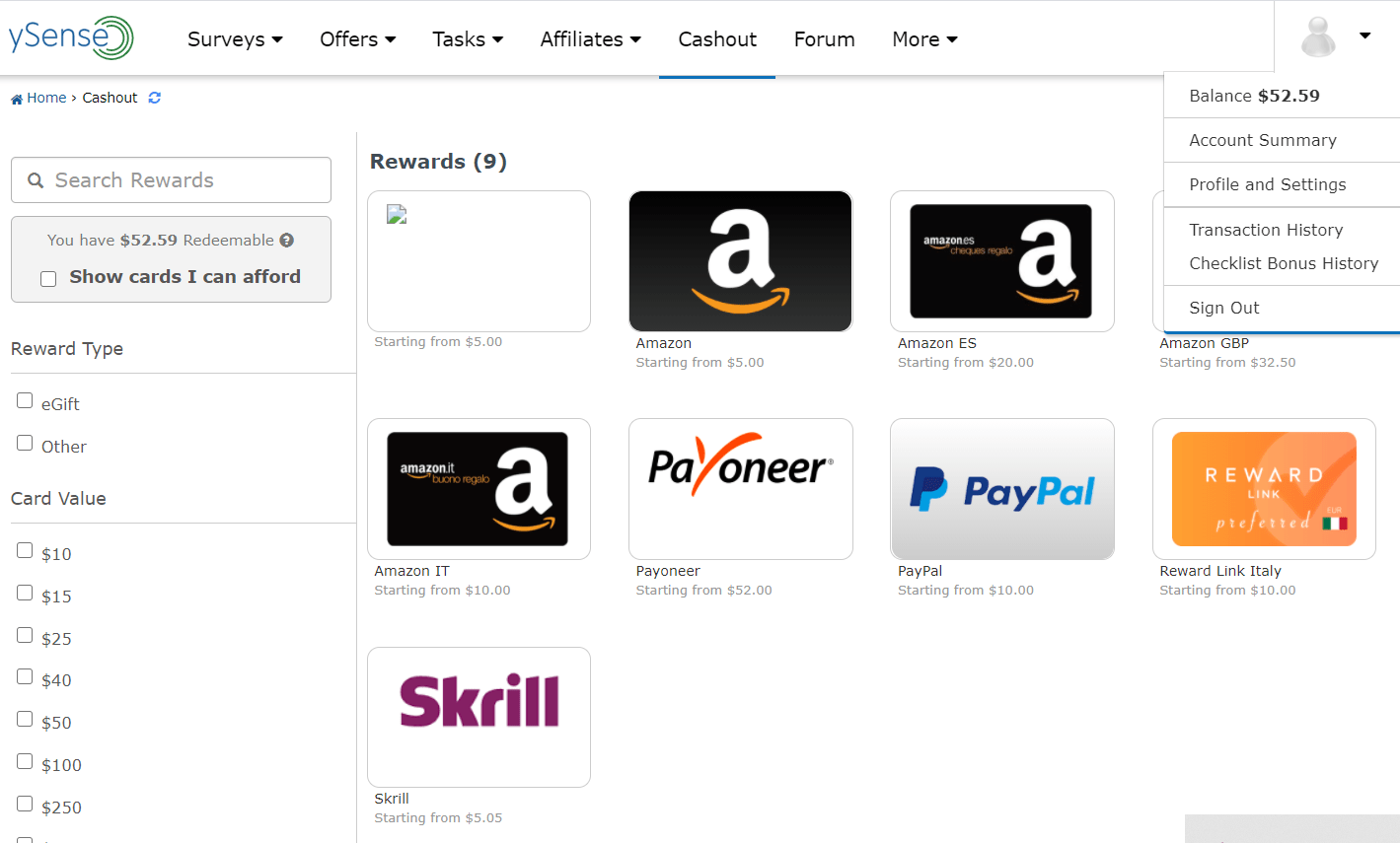 Make Easy Money With ySense | Job Online for Everyone